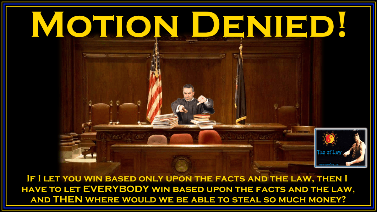 How to Control [and Legally Embarrass] a Bad Judge – Episode 1 – Tao of Law